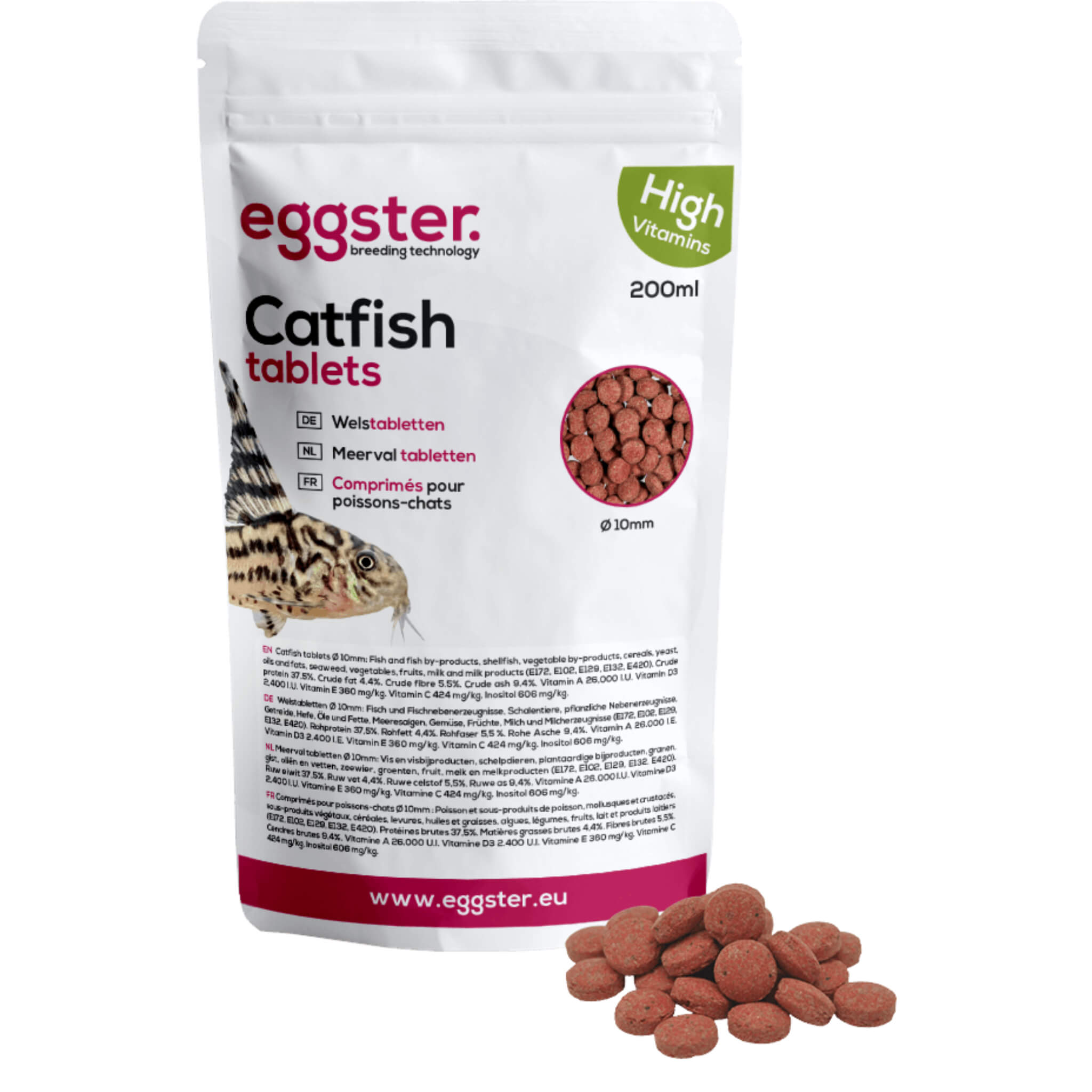 Eggster catfish tablets